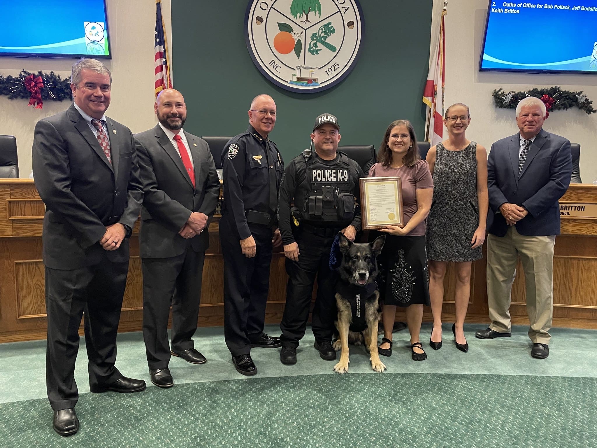 26-year Oviedo K-9 officer set to retire with his canine partner ...